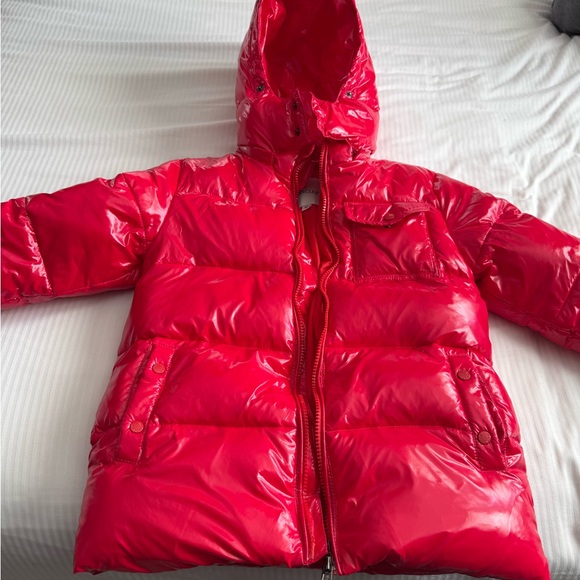 Moncler | Jackets & Coats | Moncler Shiny Red Kids Puffer Jacket | Poshmark